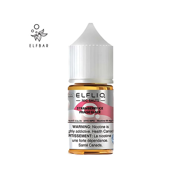 Elfliq by Elf Bar - Strawberry Ice 50mg 30ml E-liquid – Flavour World ...