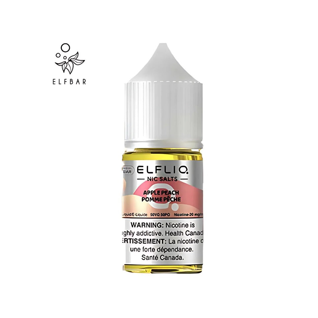 Elfliq by Elf Bar - Apple Peach 50mg 30ml E-liquid – Flavour World SA ...