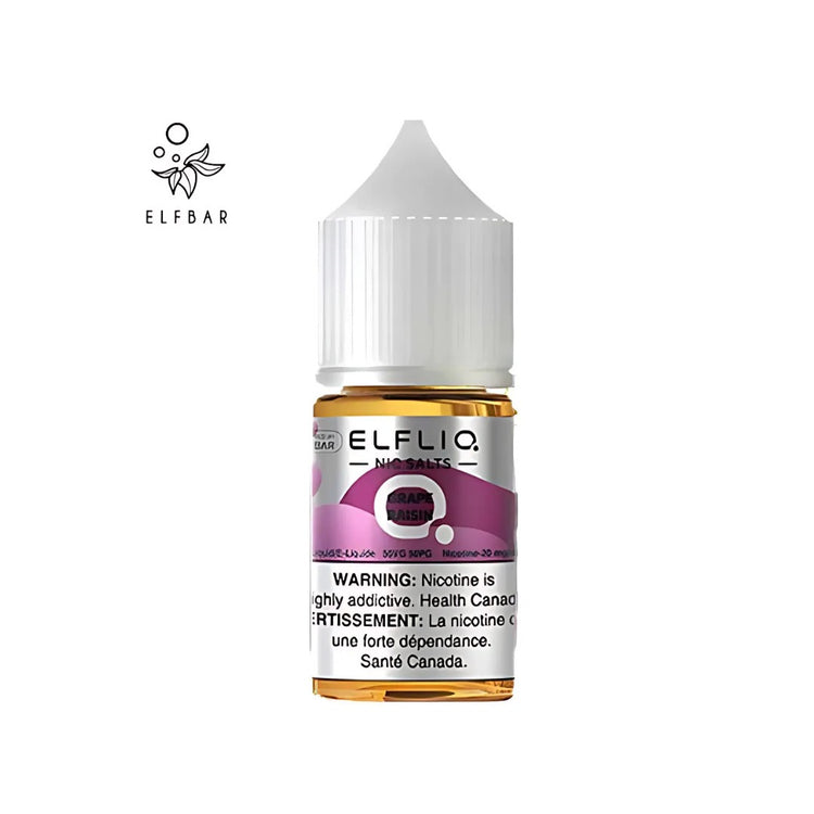 Elfliq by Elf Bar - Grape 50mg 30ml E-liquid – Flavour World SA (PTY) LTD