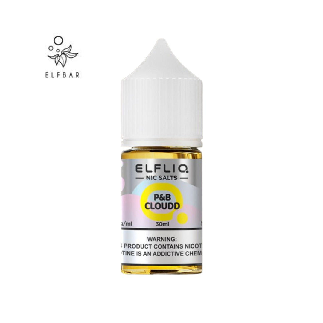 Elfliq by Elf Bar - P&B Cloudd 50mg 30ml E-liquid – Flavour World SA ...