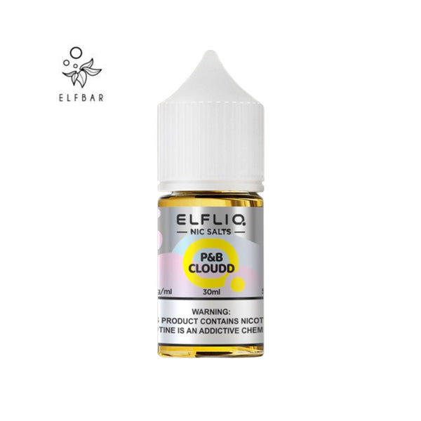 Elfliq by Elf Bar - P&B Cloudd 50mg 30ml E-liquid – Flavour World SA ...