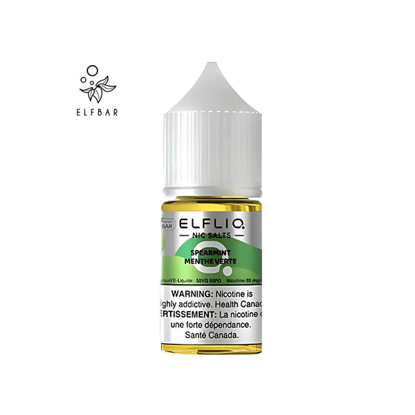 Elfliq by Elf Bar - Spearmint 50mg 30ml E-liquid – Flavour World SA ...
